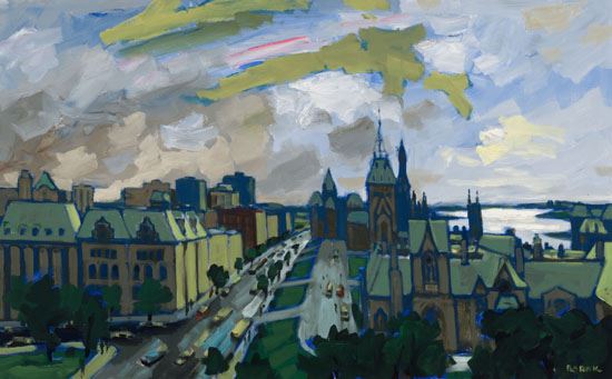 Bruno Joseph Bobak | From the Chateau | MutualArt