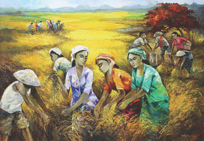 D.J. Rachmansjah | Panen Raya | MutualArt