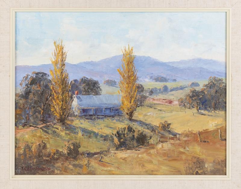 J. Colin Angus | Old Post Office Allan's Flat (1978) | MutualArt