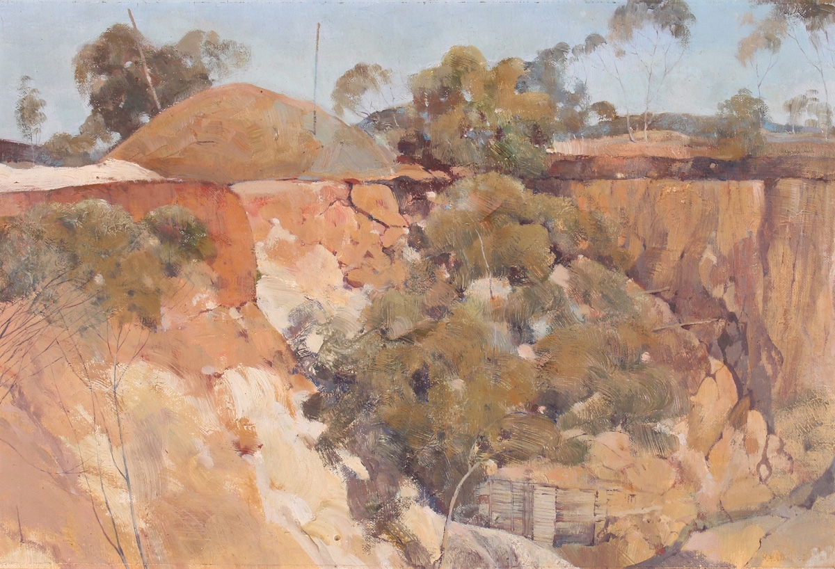 Bruce Malloch | OLD MINE WORKINGS | MutualArt