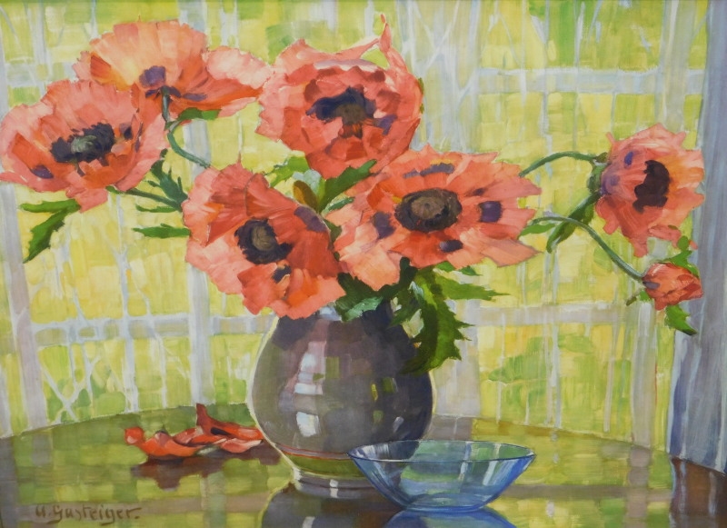 Anna Gasteiger | Poppies - still life | MutualArt