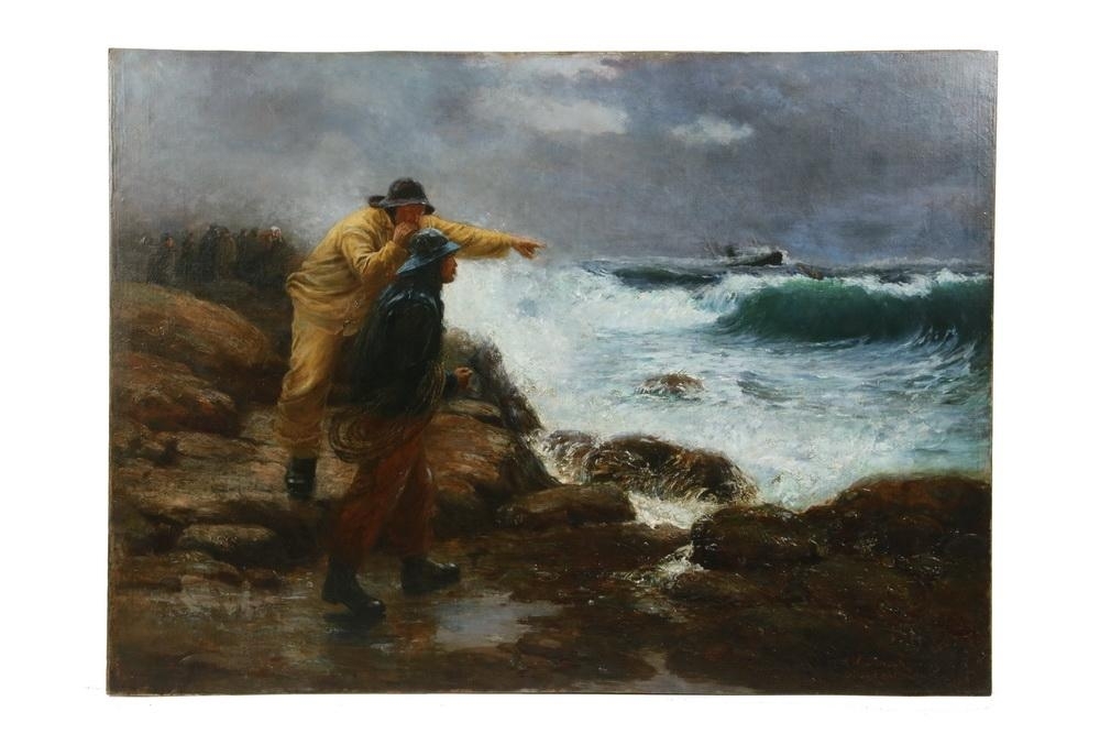 Augustus W. Buhler | THE MAN AT THE WHEEL | MutualArt