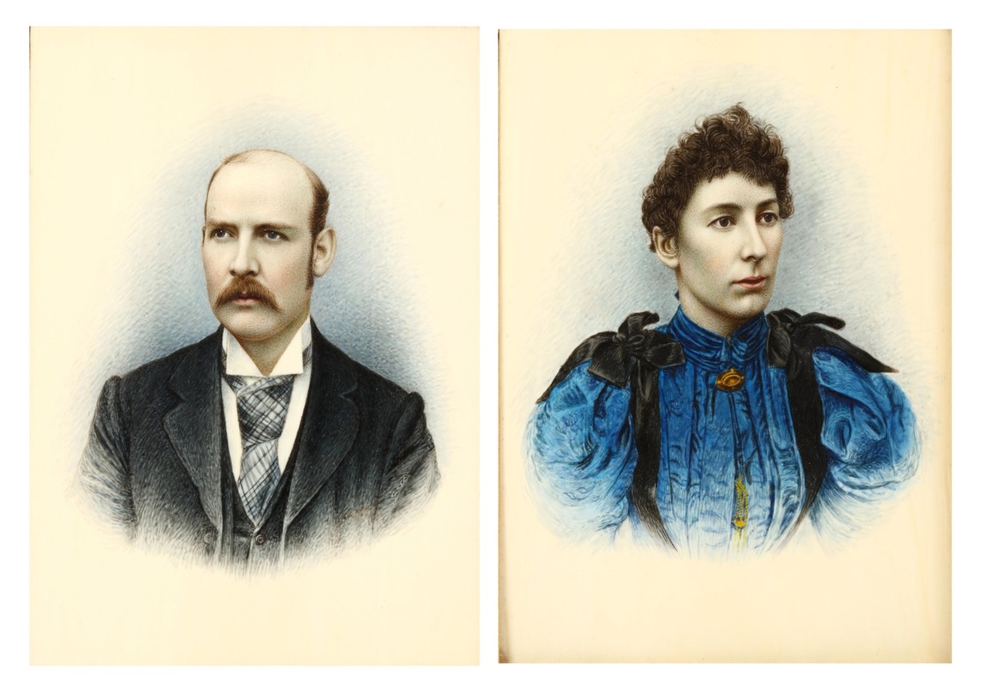 Yee Cheong | A PAIR OF CHINESE MINIATURE PAINTINGS | MutualArt