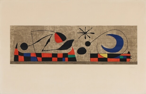 Joan Miró | Les oiseaux (1956) | MutualArt
