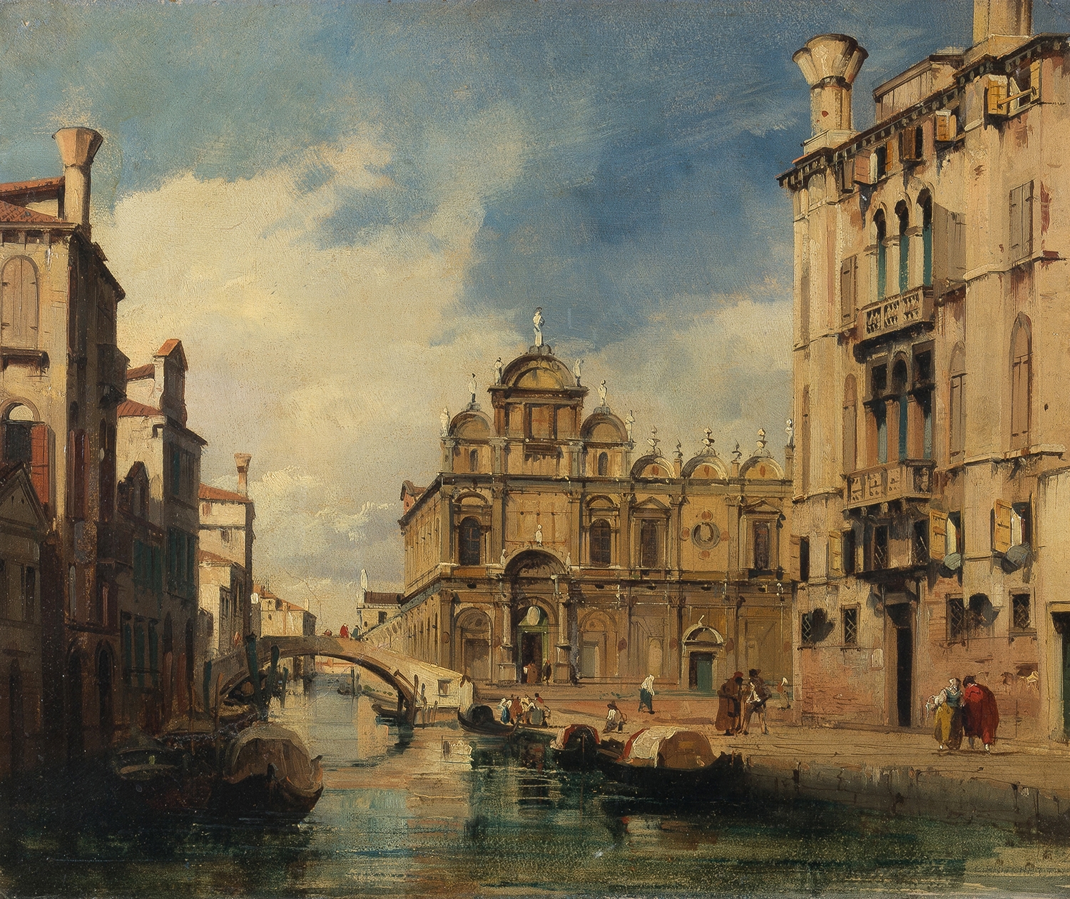 Edward Pritchett | Venetian Scene | MutualArt