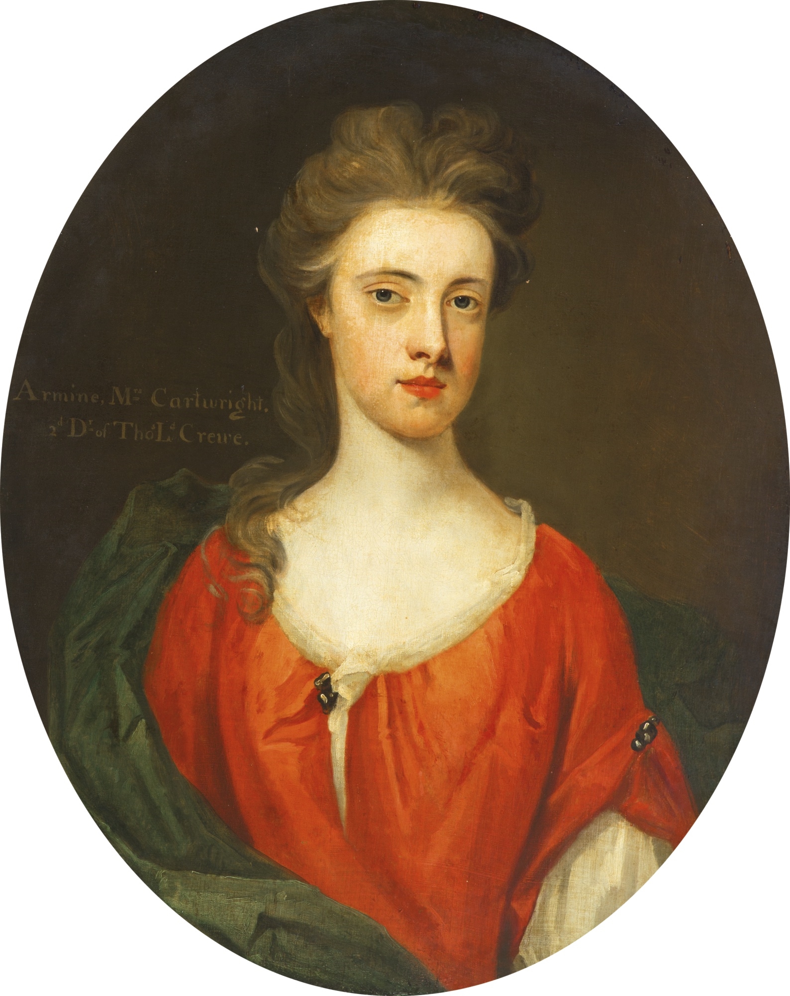Godfrey Kneller | Portrait of Armine Crew, later Mrs Cartwright (d ...