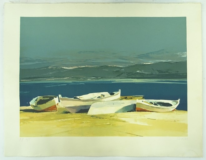Donald Hamilton Fraser | Beached boats | MutualArt