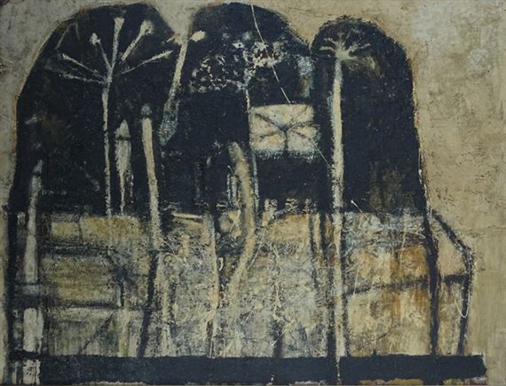 Harold Mockford | Three black hills | MutualArt