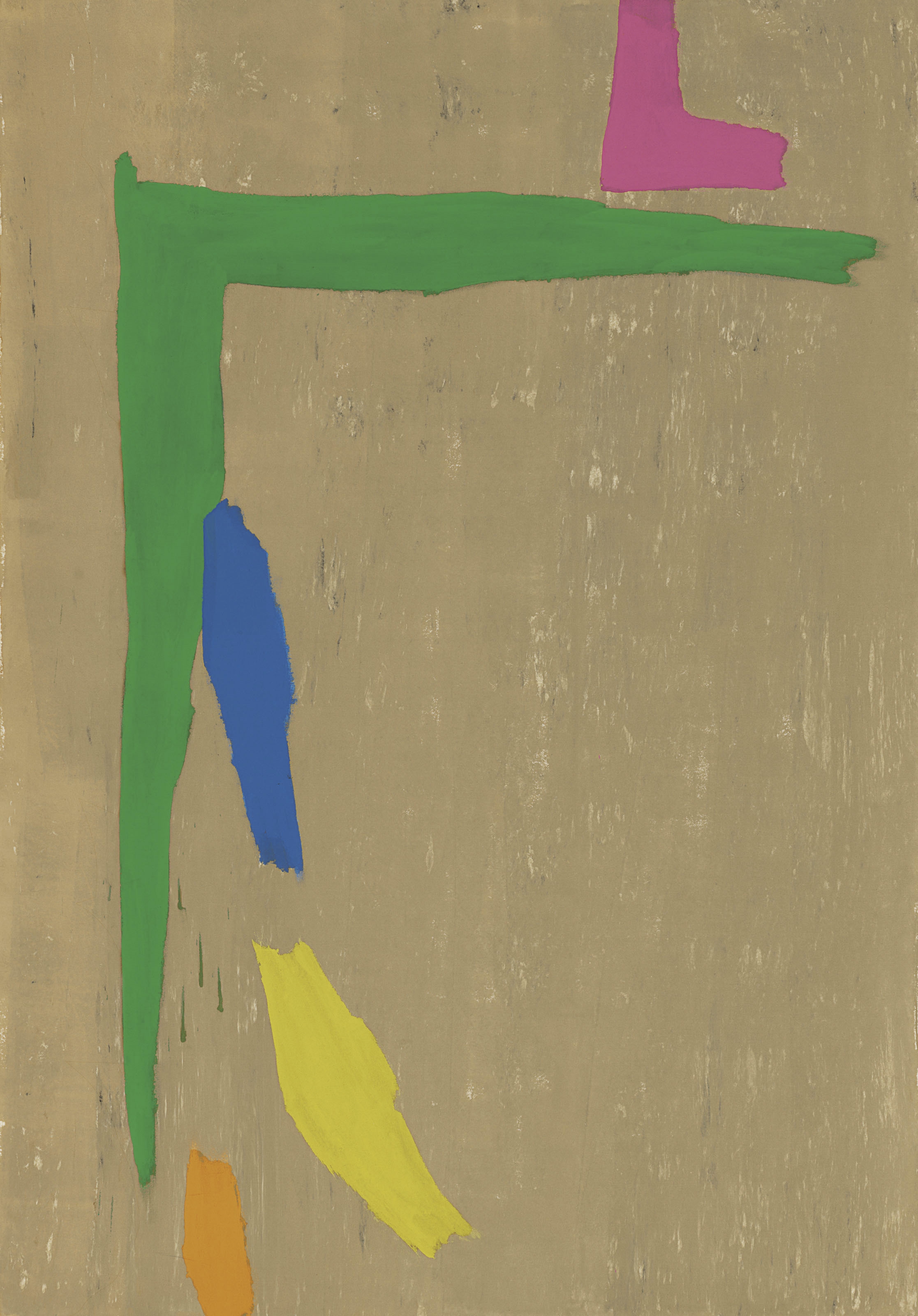 Jack Bush | Green Angle (1973) | MutualArt
