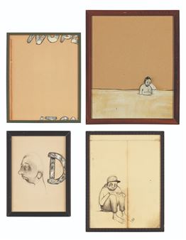 Barry McGee | 3 works; Untitled; Untitled; Untitled (1998) | MutualArt