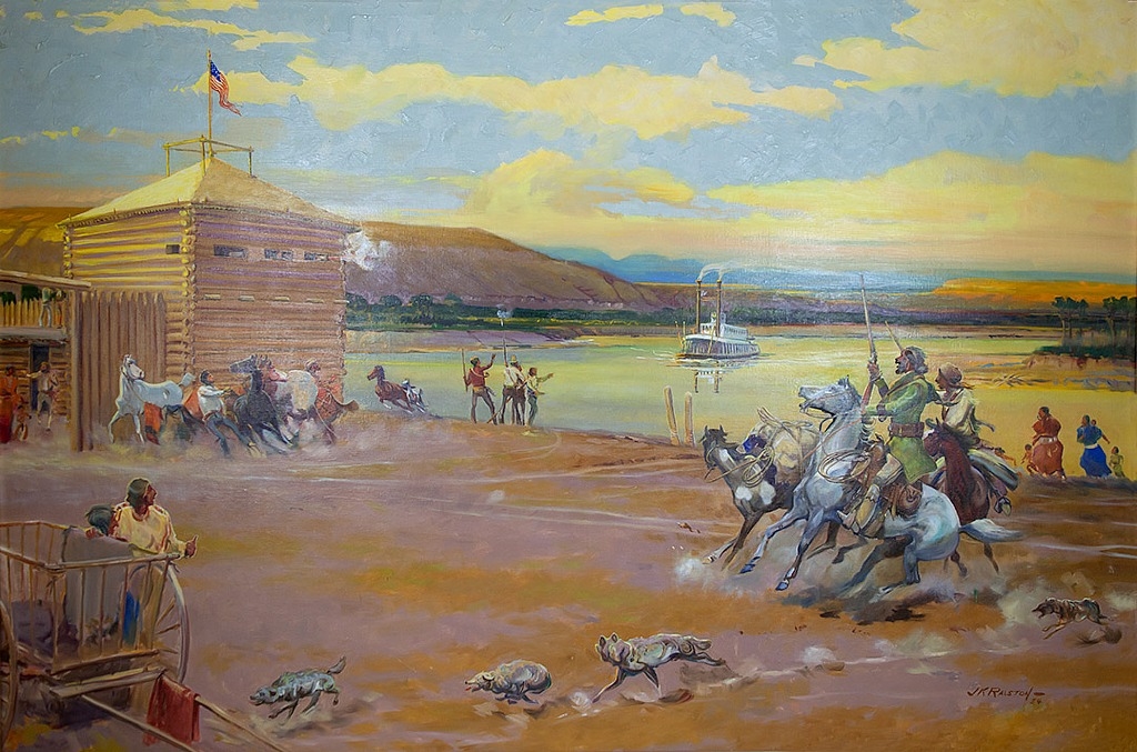 J.K. Ralston | River Fort | MutualArt