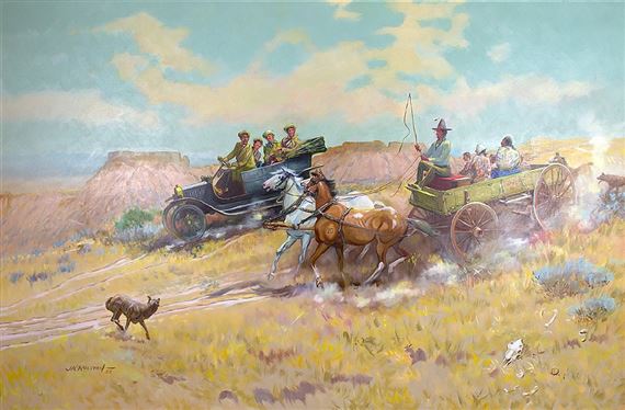 J.K. Ralston | Goin' to Town | MutualArt