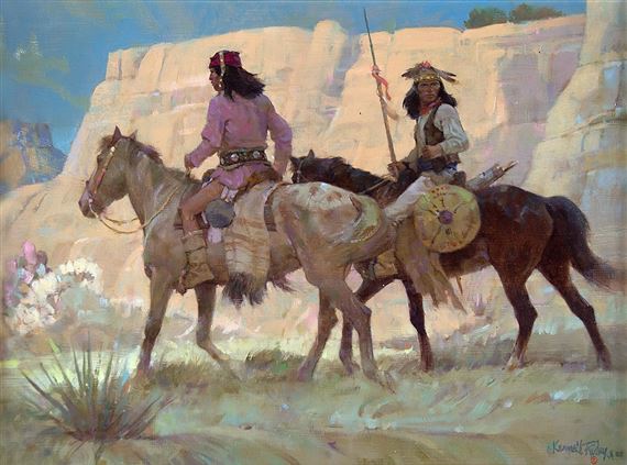 Kenneth Riley | Being Pursued (1989) | MutualArt