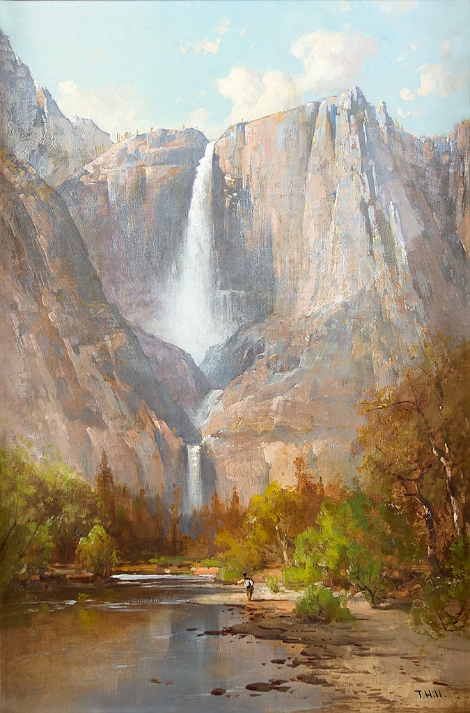 Thomas Hill | Yosemite Falls (1886) | MutualArt