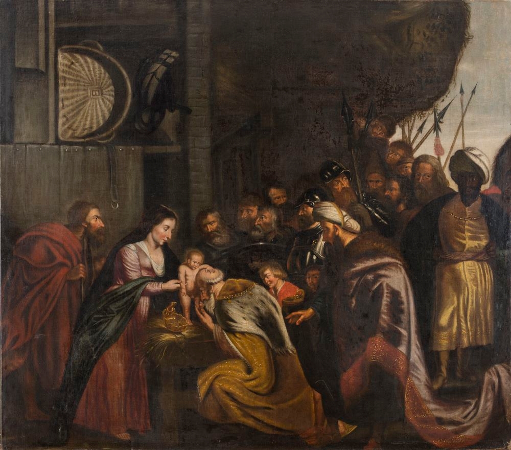 Flemish School 17th Century | L'ADORAZIONE DEI MAGI | MutualArt