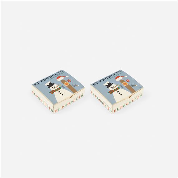 Paul Rand | El Producto Cigar box packaging, set of two (1953 - 1957 ...