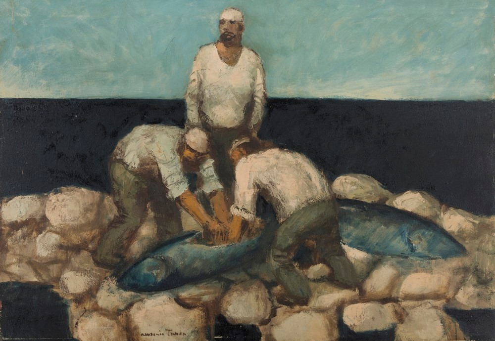 Ausonio Tanda | Tonnara (Circa 1950) | MutualArt