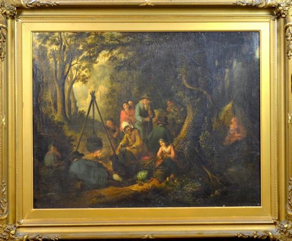 Alfred H. Green | Travellers at Rest | MutualArt
