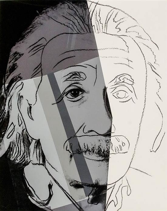 Andy Warhol | Albert Einstein (Feldman & Schellmann II.229) (1980 ...