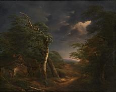 P. G. de Walsche | Retour à la chaumière sous l’orage | MutualArt