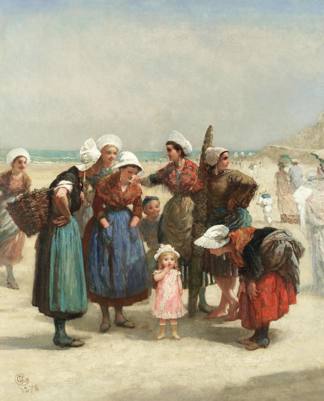 Albert Ludovici Sr. | Breton fisher folk (1878) | MutualArt