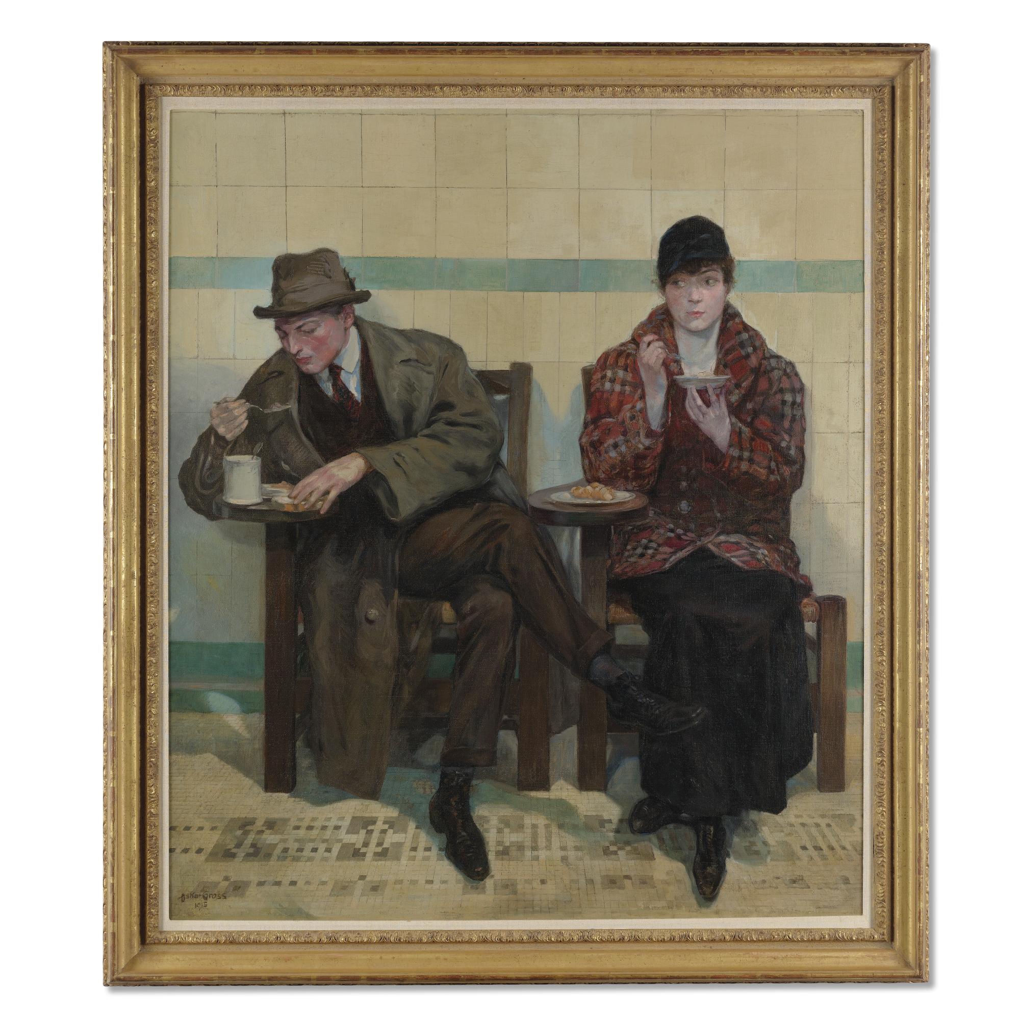 Oskar Gross | The Automat | MutualArt