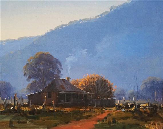 John Murray Wilson | Hazy Hartley Vale | MutualArt