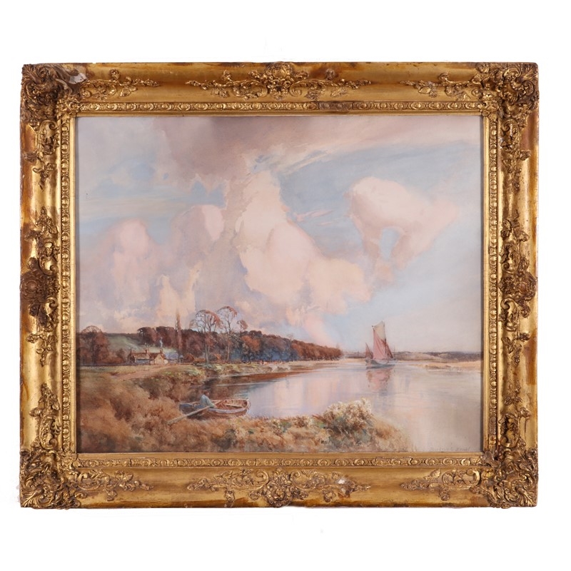 Louis Burleigh Bruhl | Spring in Suffolk | MutualArt