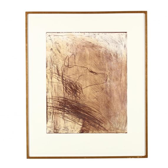 Nathan Oliveira | Dog Man (1994) | MutualArt