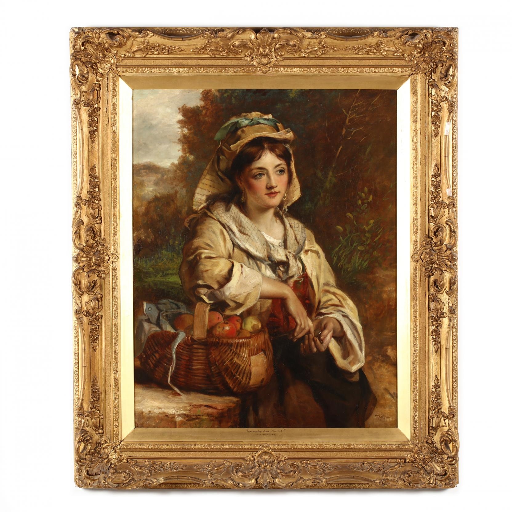 Thomas Kent Pelham | Returning from Market | MutualArt