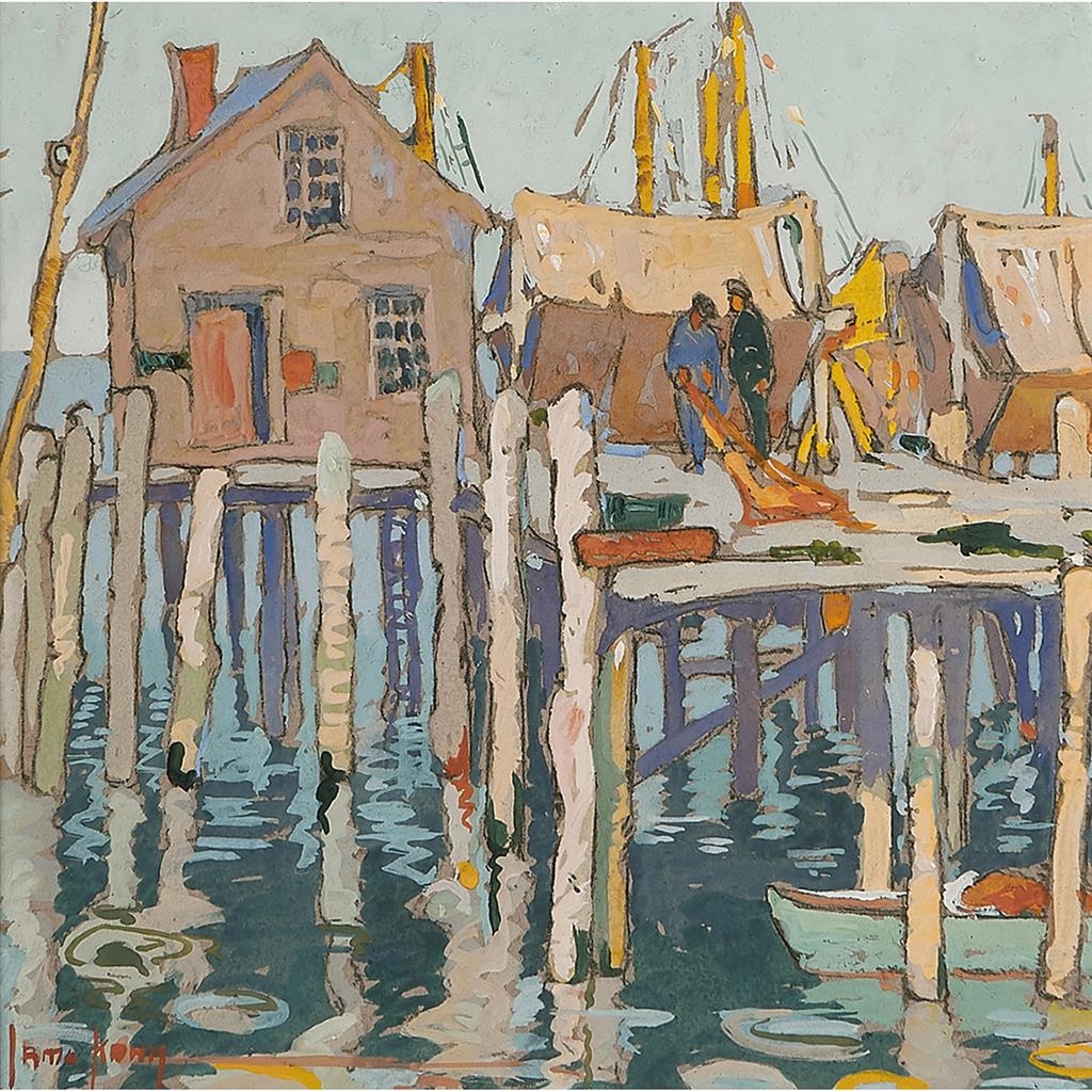 Irma René Koen | Port Scene | MutualArt