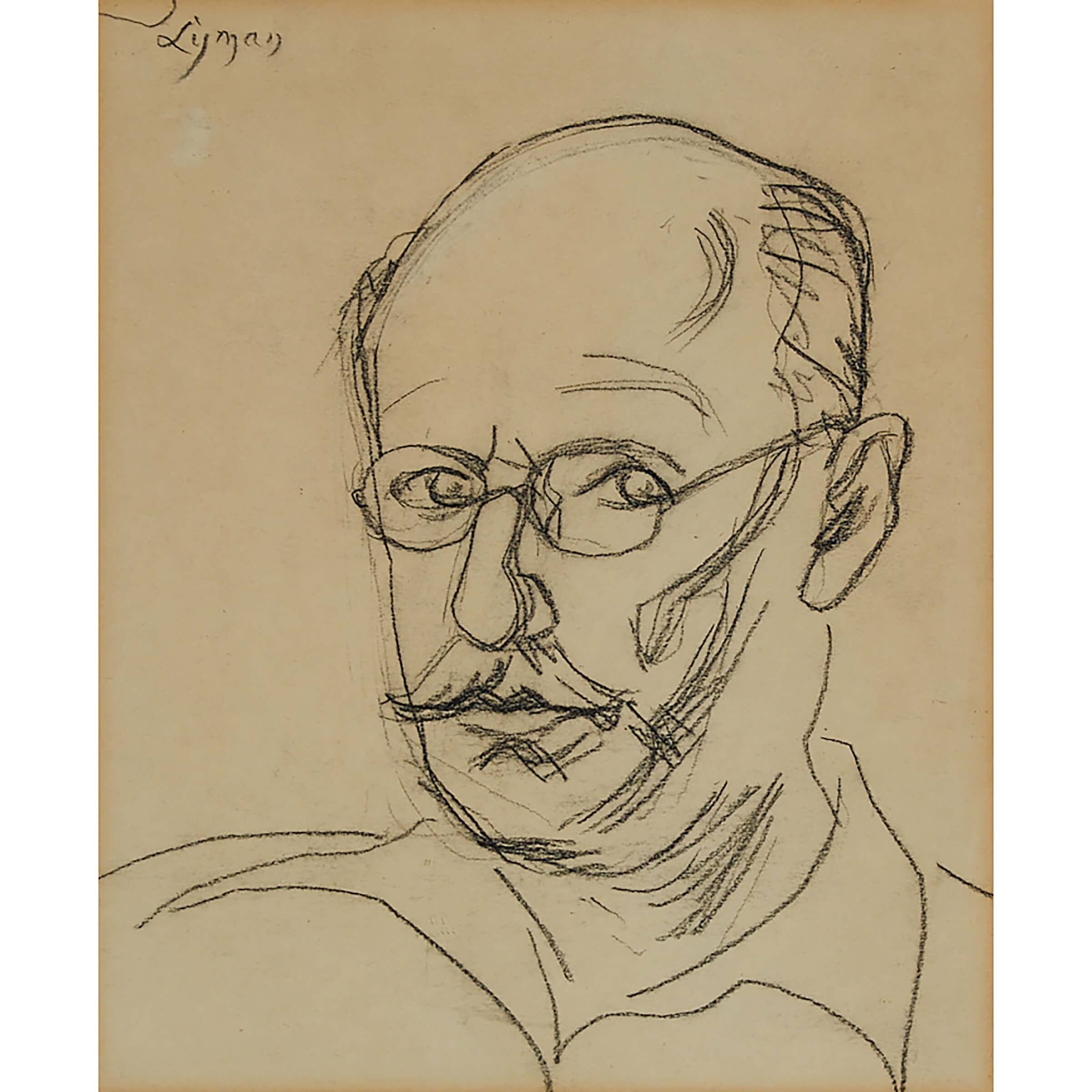 John Goodwin Lyman | Self-Portrait | MutualArt