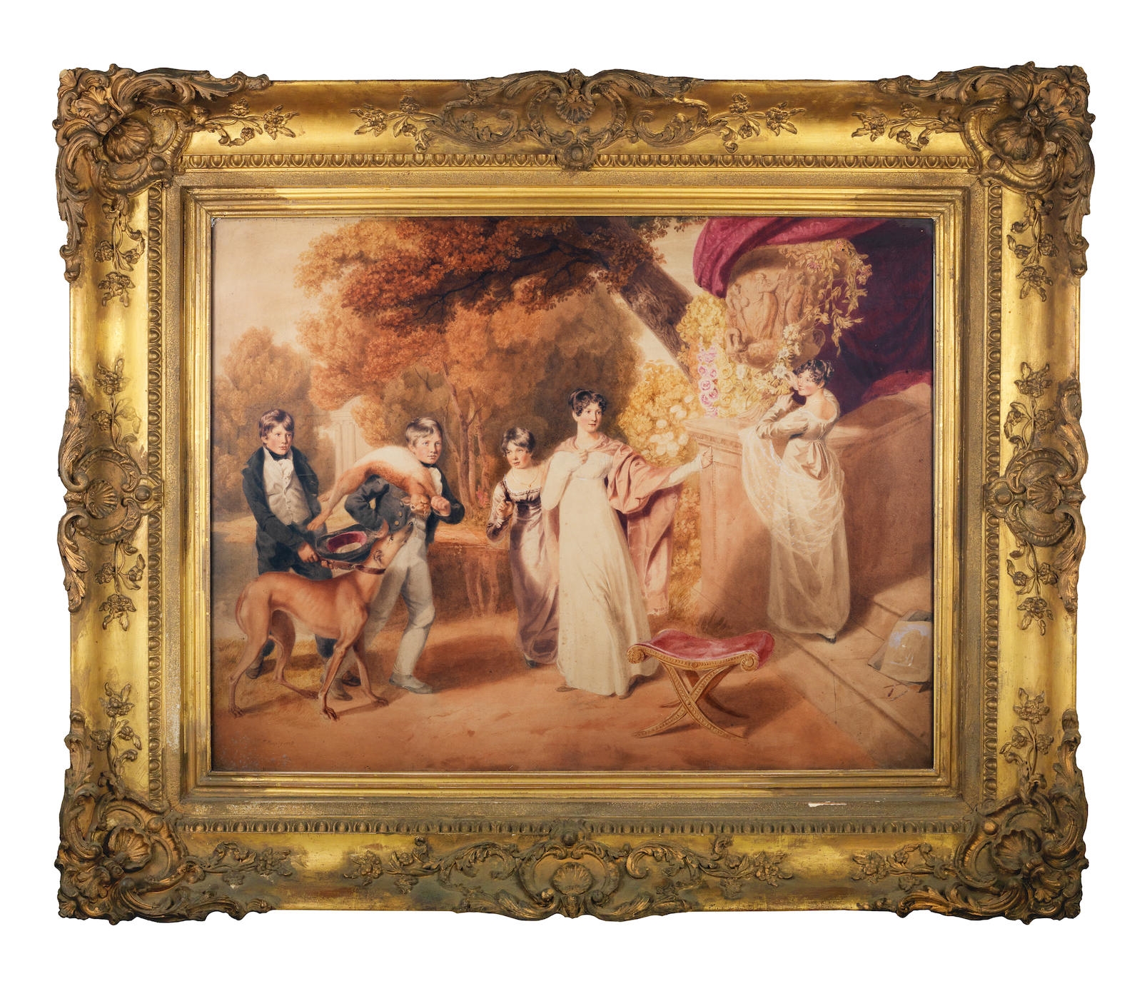 Thomas Heaphy | Portrait of a family, traditionally identified as the ...