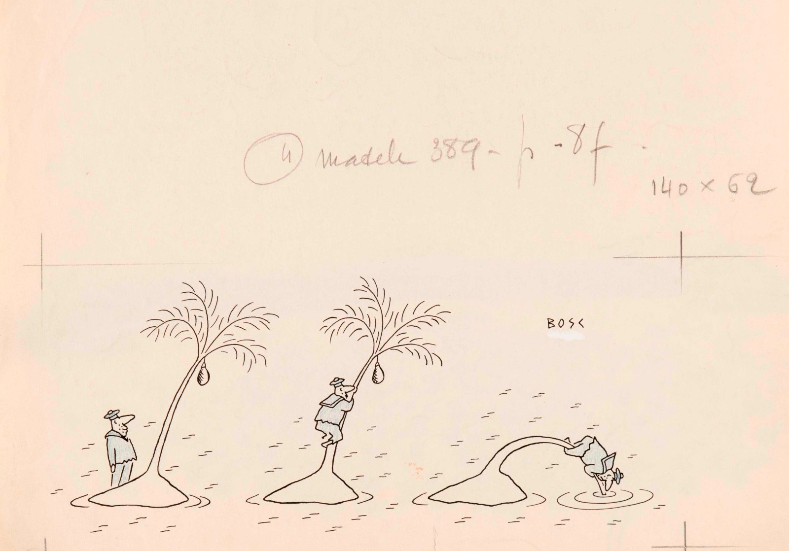 Jean Bosc | Le cocotier trop souple | MutualArt