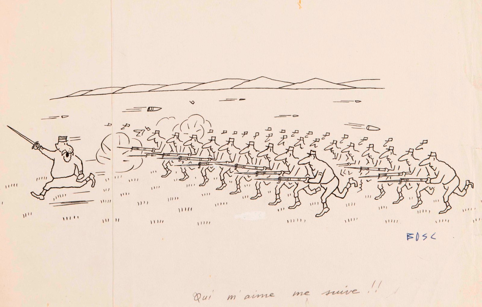 Jean Bosc | Qui m’aime me suive | MutualArt