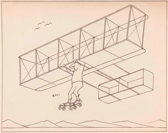 Jean Bosc | Le premier delta-plane | MutualArt