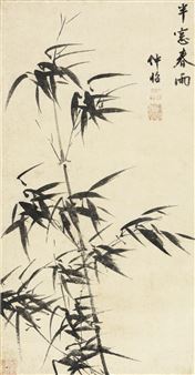 Chang Xia | BAMBOO AND STONE (1445) | MutualArt