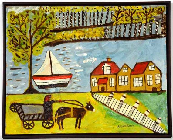 Aaron Birnbaum | Lake and Forest Landscape | MutualArt