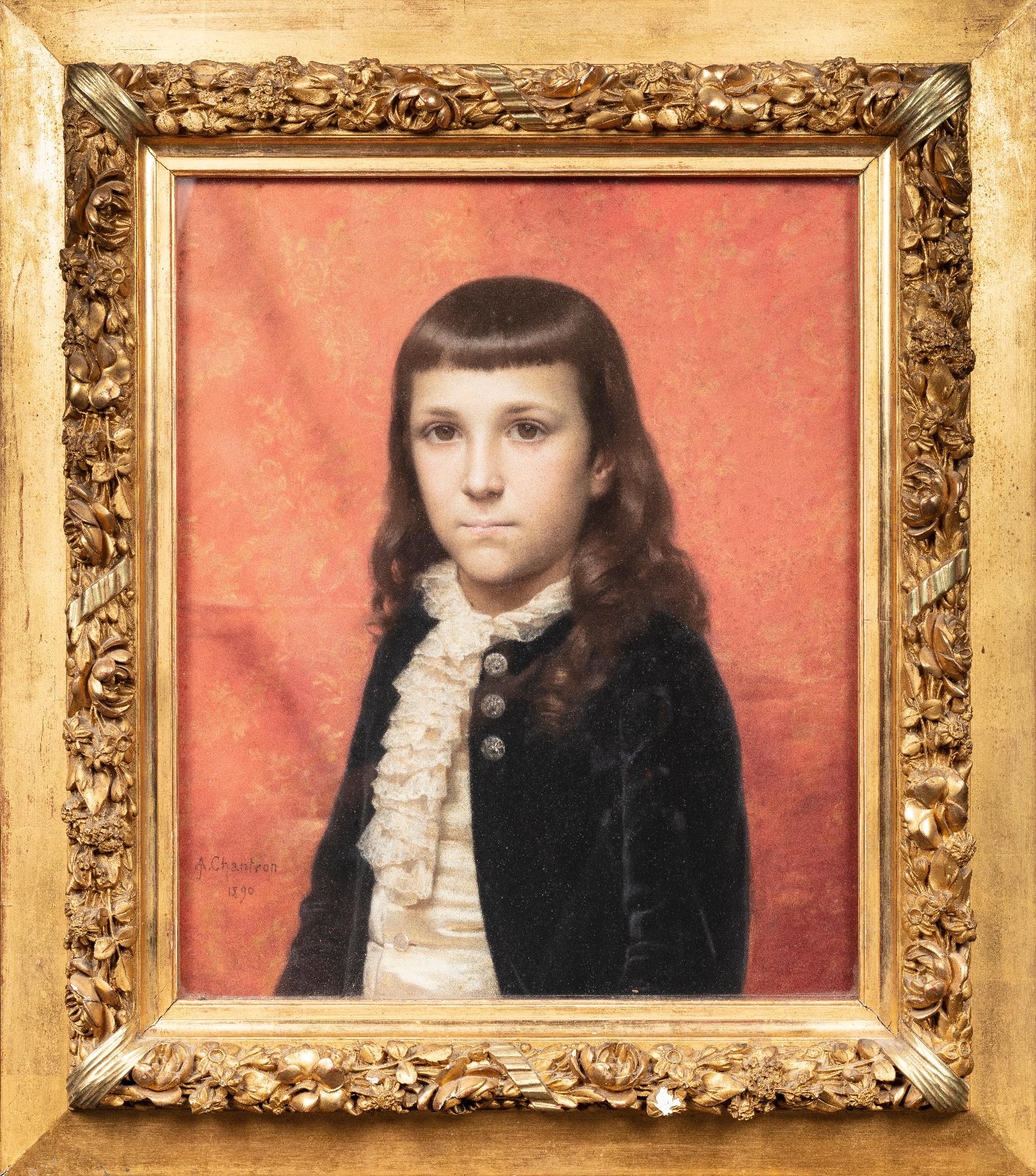 Alexandre Jacques Chantron | Portrait de Louis Lefèvre-Utile fils ...