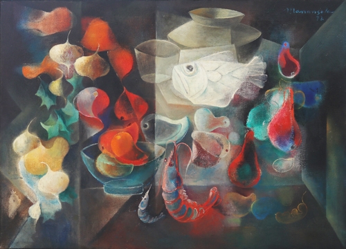 Vicente Manansala | Madonna No. 2 (1970) | MutualArt