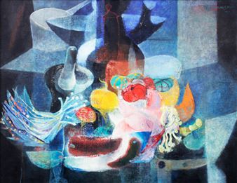 Vicente Manansala | Madonna No. 2 (1970) | MutualArt
