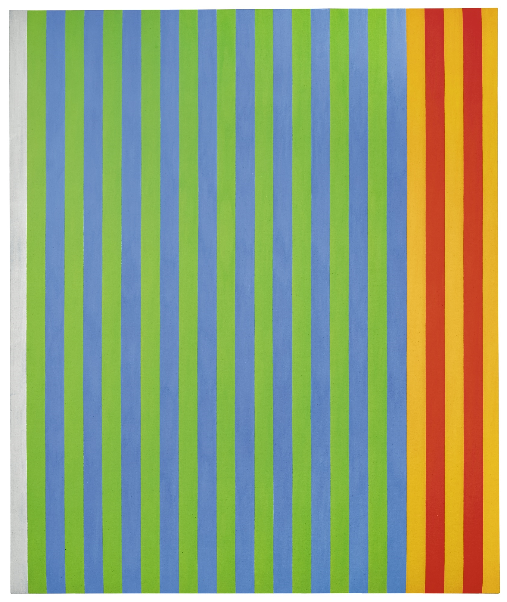 Gene Davis | UNTITLED (1961) | MutualArt