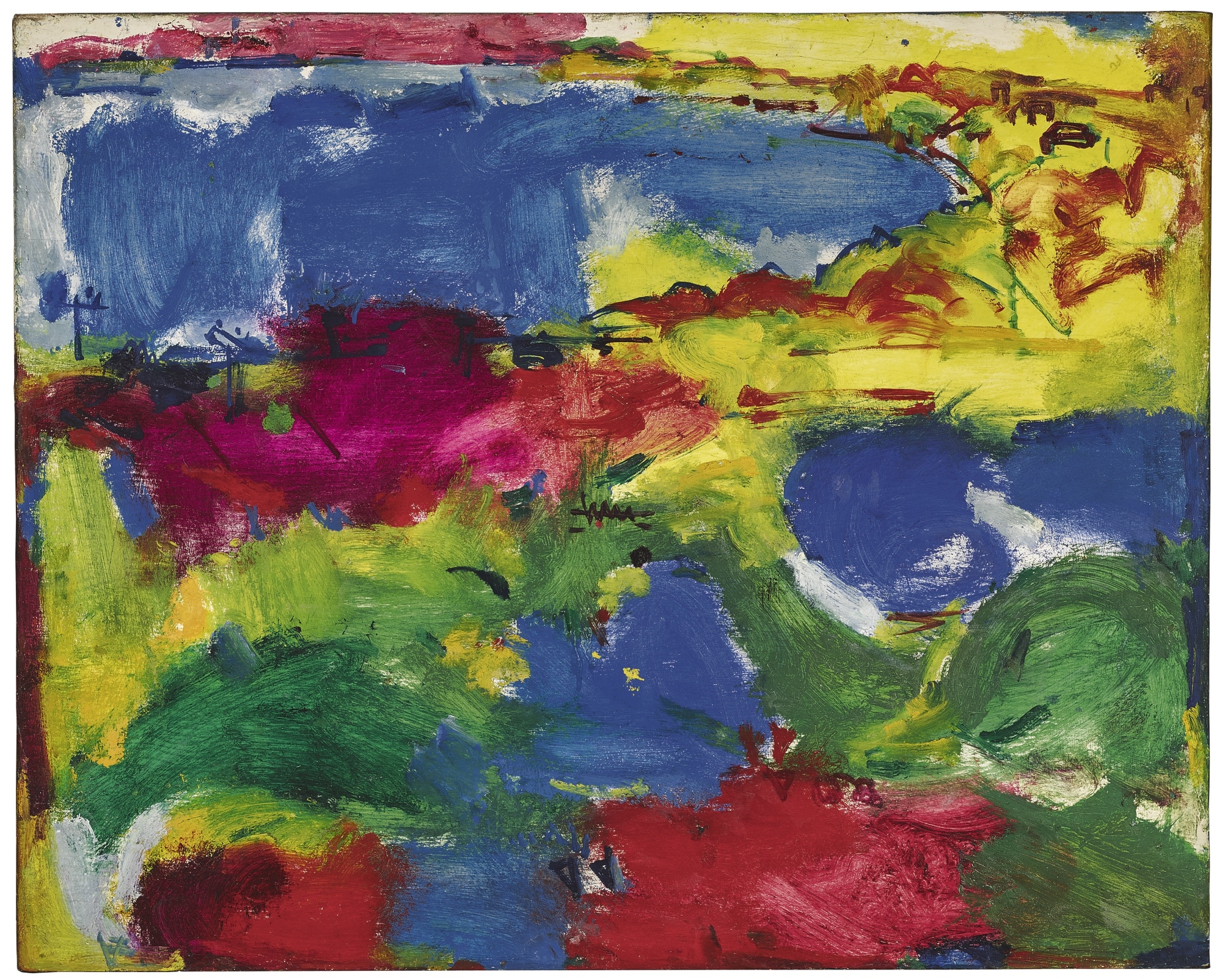 Hans Hofmann | LANDSCAPE (1940) | MutualArt