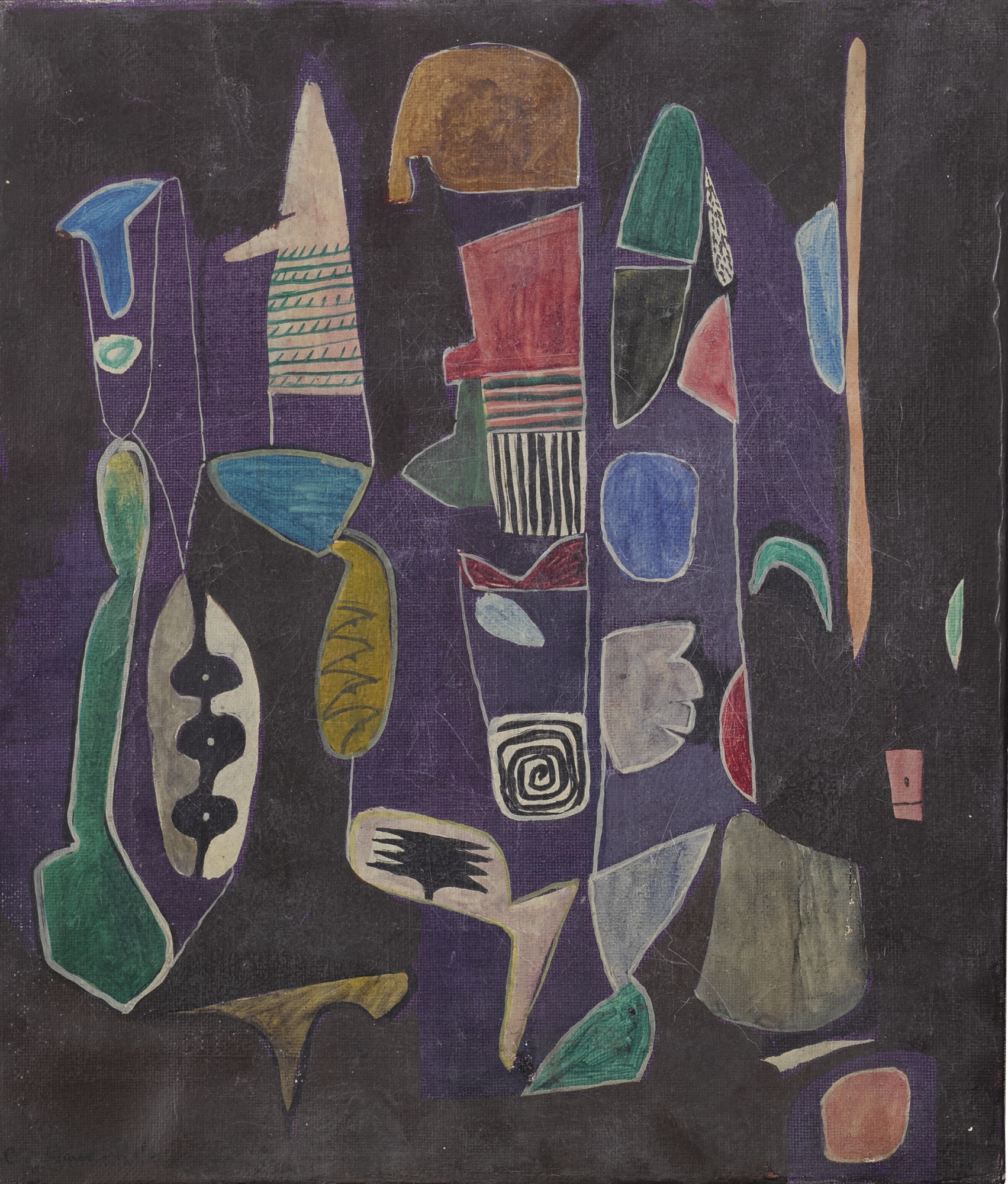 Conrad Marca-Relli | UNTITLED (Circa 1948) | MutualArt