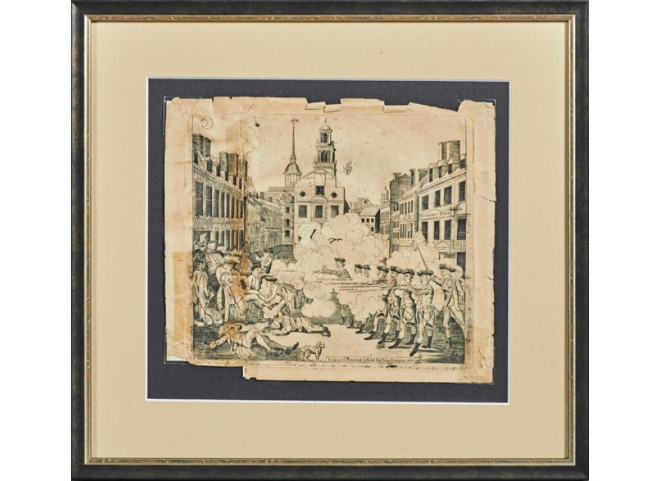 Paul Revere | The Bloody Massacre (1770) | MutualArt