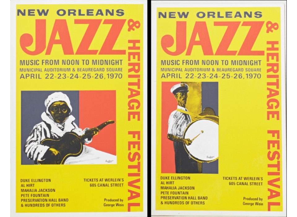 Jazz And Heritage Festival Posters