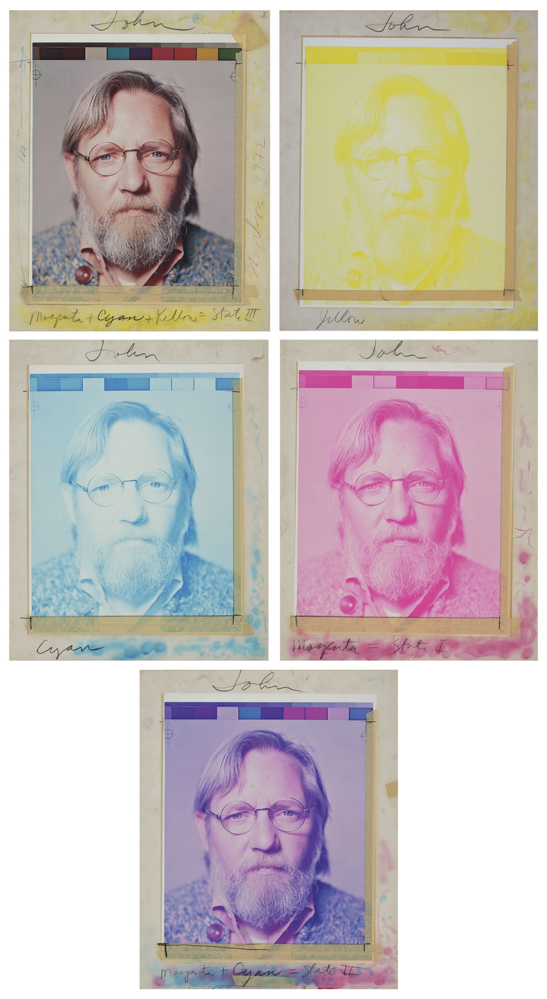 Chuck Close | John (1972) | MutualArt