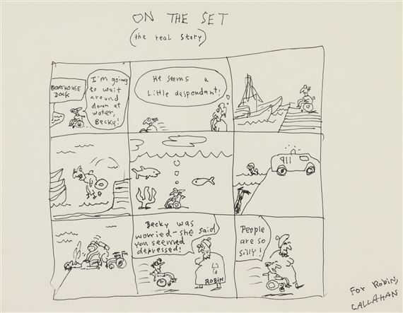 John Callahan | ON THE SET (THE REAL STORY) | MutualArt