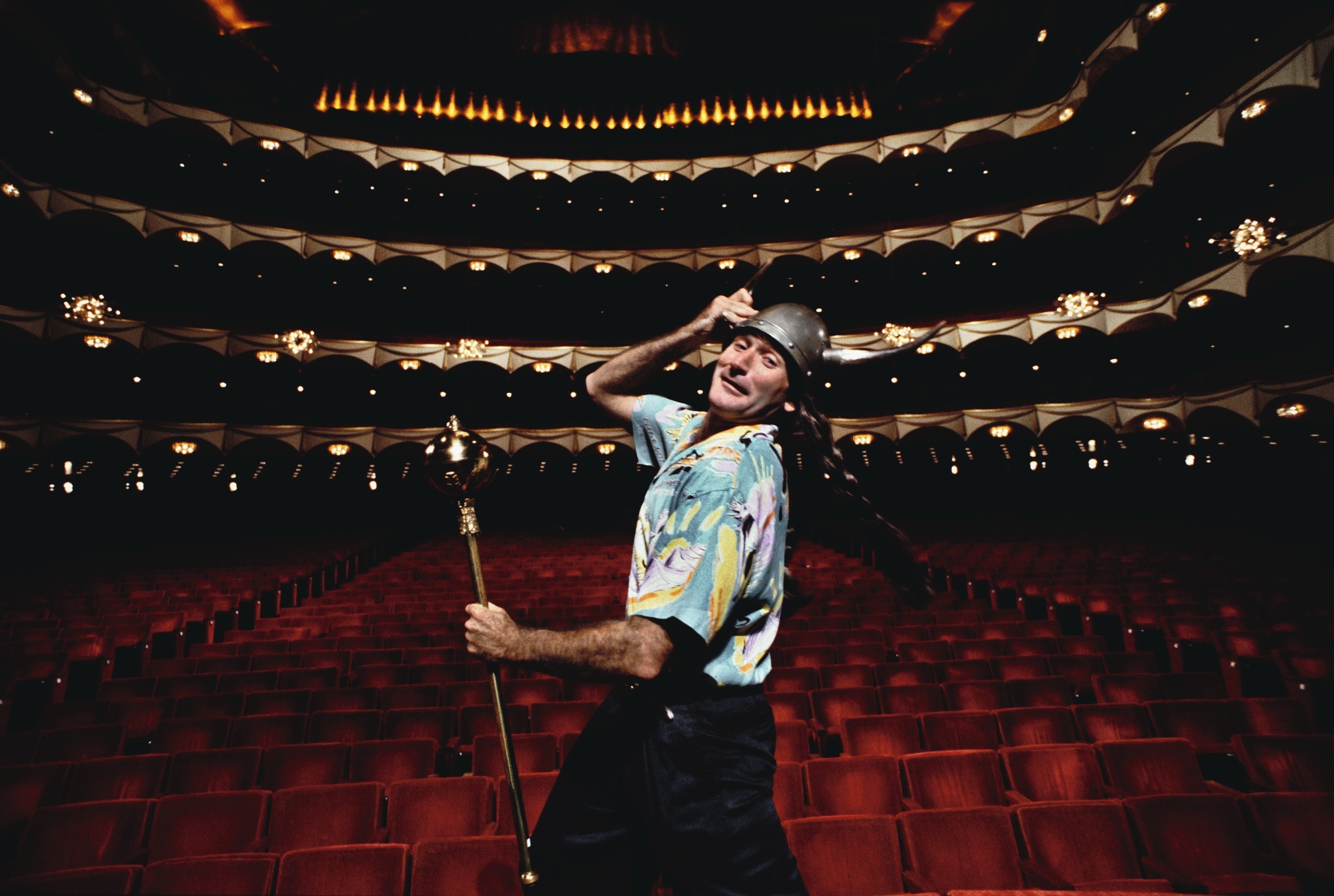 Arthur Grace | THREE COLOR PHOTOGRAPHS OF ROBIN WILLIAMS | MutualArt
