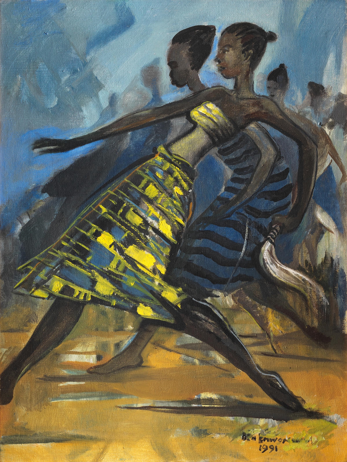 Ben Enwonwu | Stormy Day (1989) | MutualArt